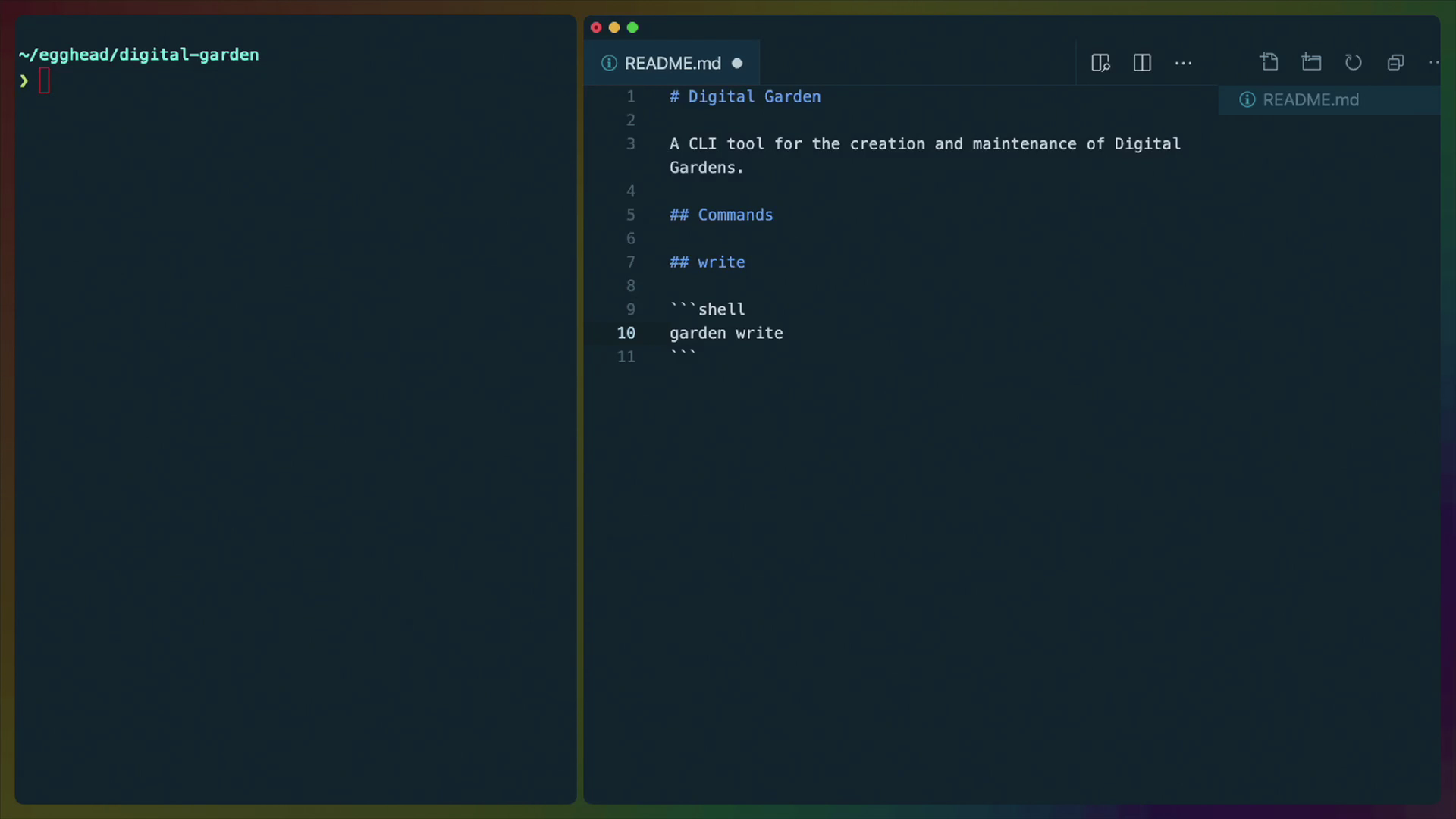 Planning Cli Structure By Writing A Readme