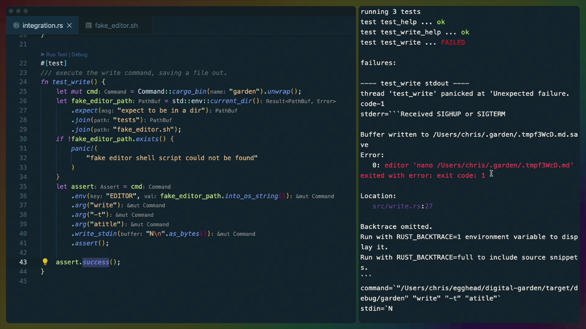 Integration Testing Binaries That Spawn Subcommands With Assertfs Predicates And Assertcmd